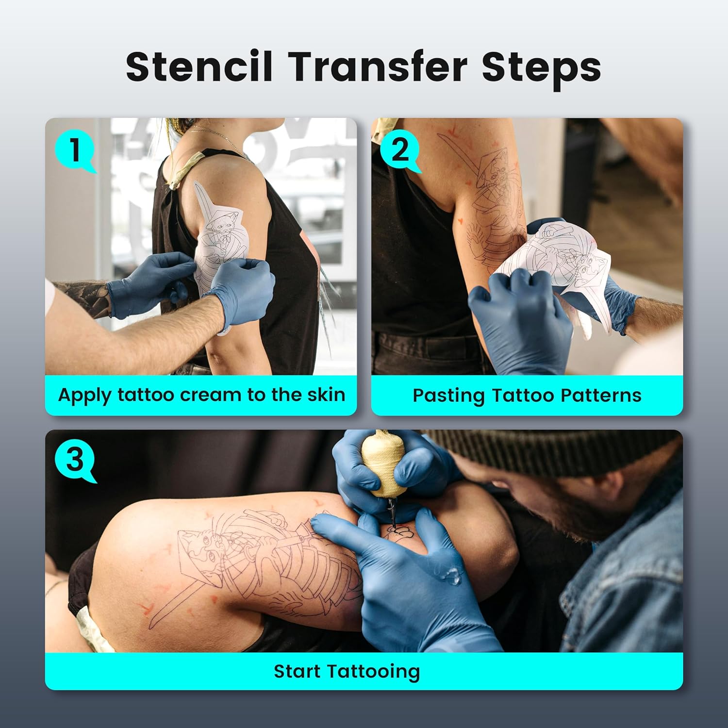 Impresora Térmica Tattoo ItriAce TP81: Conexión Bluetooth, Ideal para Tatuadores, Compatible con ...